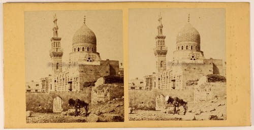 Egypt Cairo Mosque Emir Aktour C1860 Stereo Vintage Albumen Photo | eBay