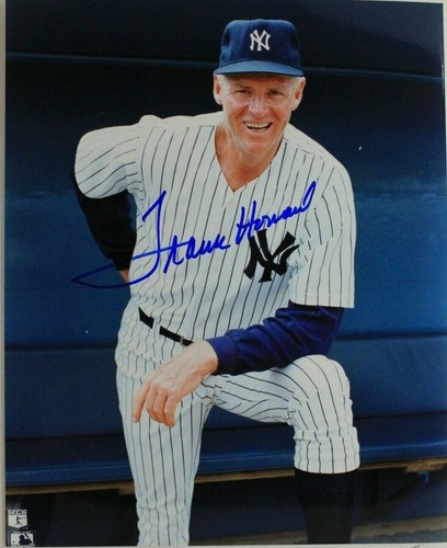 Frank Howard New York Yankees Coach Autographed Signed 8x10 Vintage ...