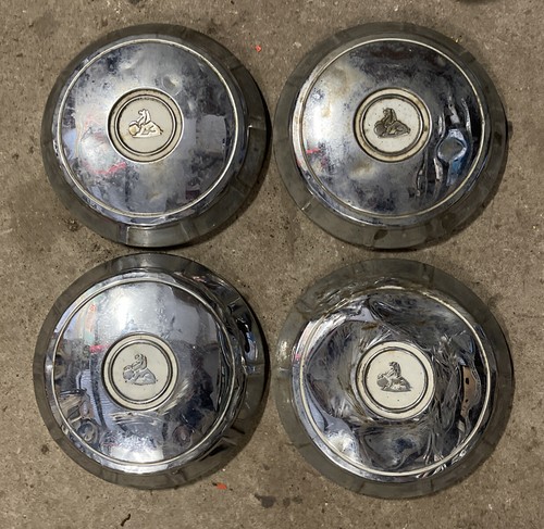 HOLDEN GMH Set Of 4 X Vintage Original Chrome Hub Cap Collection Caps ...