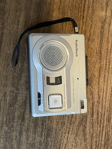 READ Radio Shack CTR-122 14-1129 Voice Activated Cassette Tape Recorder ...