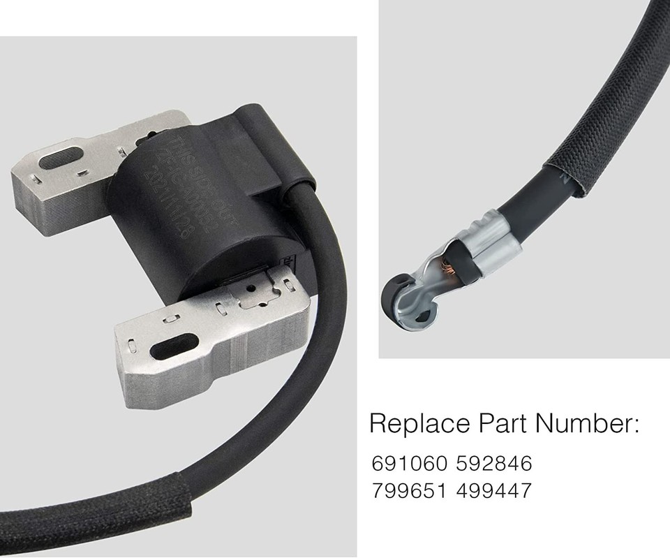 2X Ignition coil For Briggs Stratton 592846 691060 799651 499447 ...