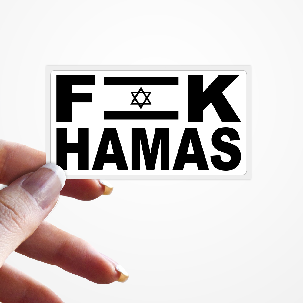 " F HAMAS" Anti Hamas, Pro Israel Support Bulk Statement Protest ...
