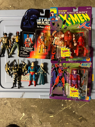 Vintage Toy Lot 80s 90s Star Wars DC Marvel Aliens | eBay