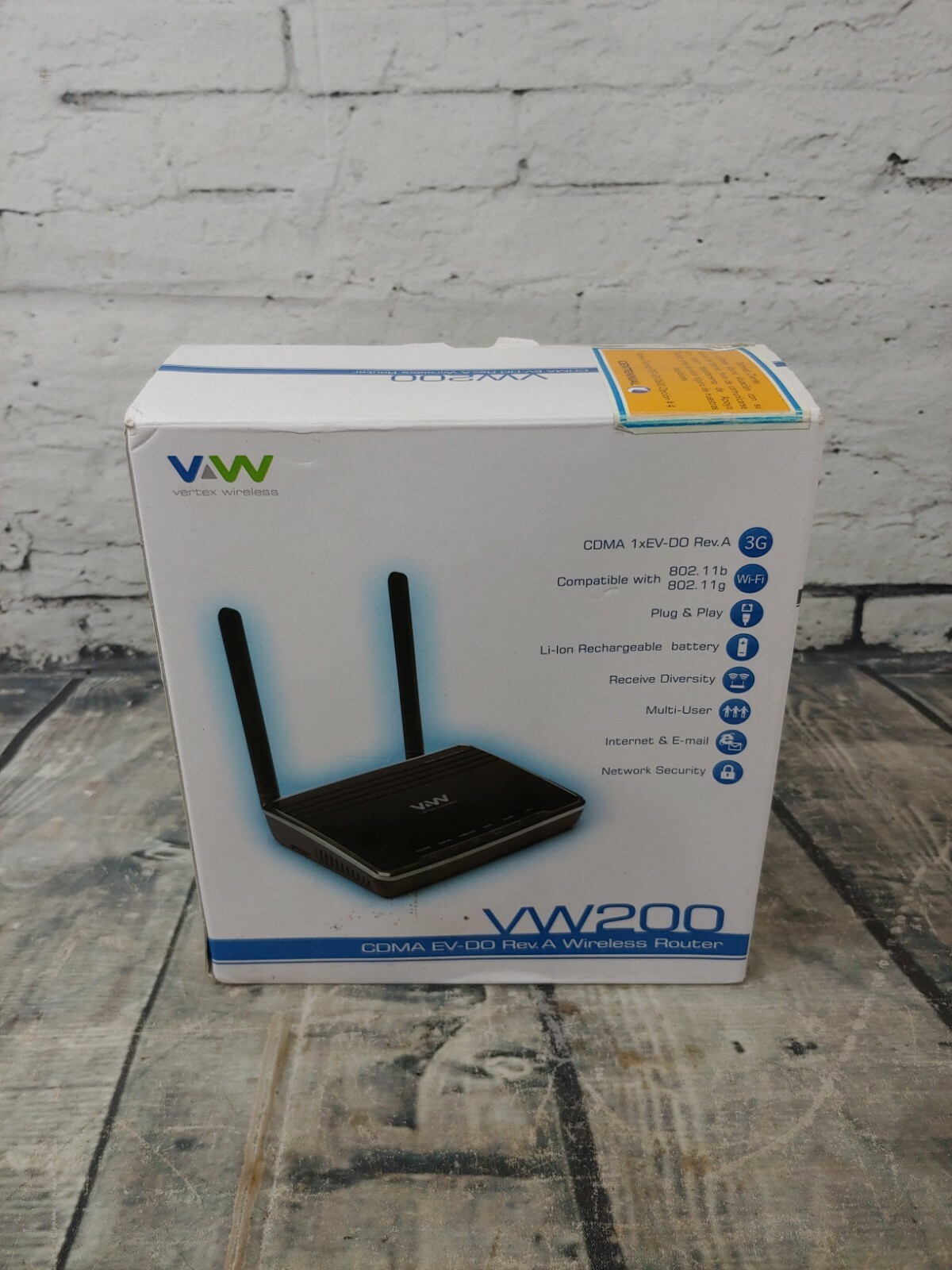 Vertex Wireless Router VW200 CDMA EV-Do Rev. A - Model VW240 | eBay
