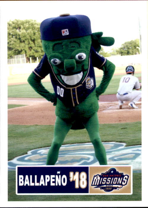 San Antonio Missions Baseball Mascot