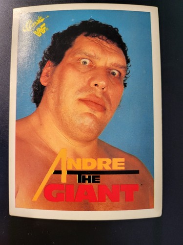 Andre The Giant WWF Wrestling 1990 Classic Card #66 | eBay