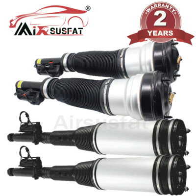 4pc For Mercedes W220 S Class 2WD Front Rear Air Suspension Shock Strut ...