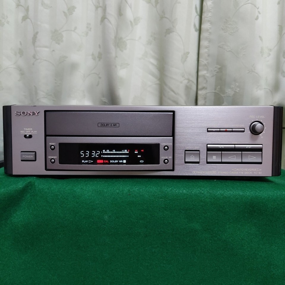 Sony TC-S1 Cassette Deck Dolby S HX-Pro New Belt New Pinch Roller # ...