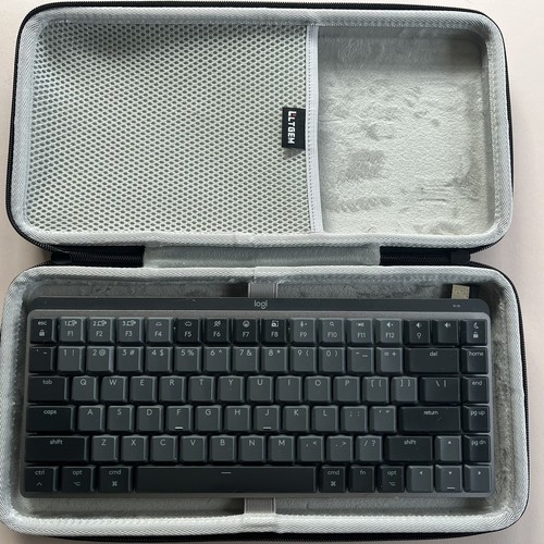 Logitech MX Mechanical Mini Keyboard w/ Logi Bolt Adapter - Graphite ...