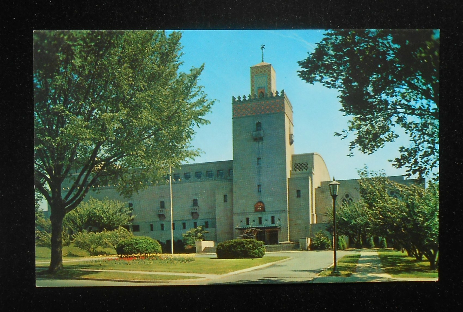 1950s Zembo Temple Shriners Harrisburg PA Dauphin Co Postcard ...