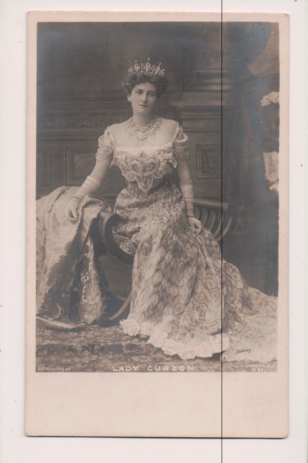 Vintage Postcard Mary Curzon, Baroness Curzon of Kedleston | eBay