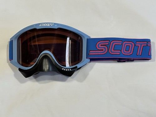 SCOTT GOGGLES FACE MASK VINTAGE MOTOCROSS FOX RACING SUPERCROSS MX ...