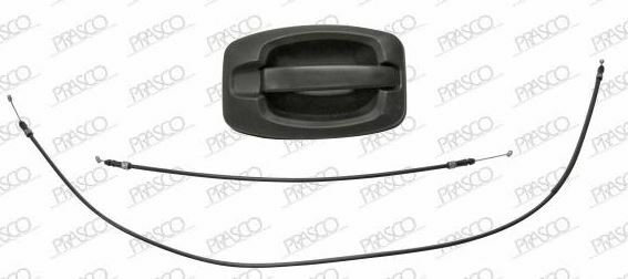 DOOR HANDLE RIGHT REAR LEFT OUTER NEG-C CAB 735307399 | eBay