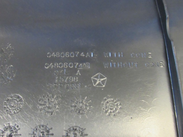 Genuine Mopar Front Belly Pan 4806074AI for sale online | eBay