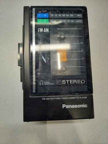 Panasonic RX-1924 FM/AM Stereo Cassette Player - For Parts, Not Working ...