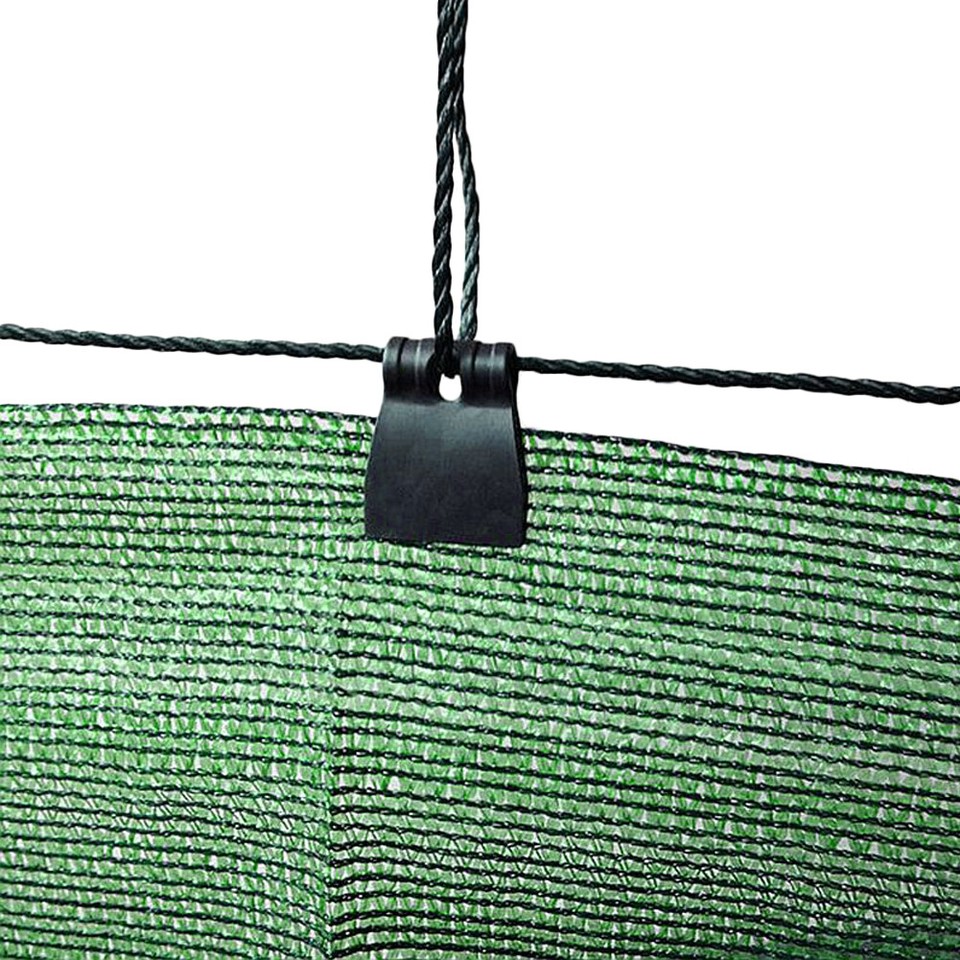10-50x Greenhouse Film Sun Shade Net Clips Buckle Canopy Outdoor Tent ...