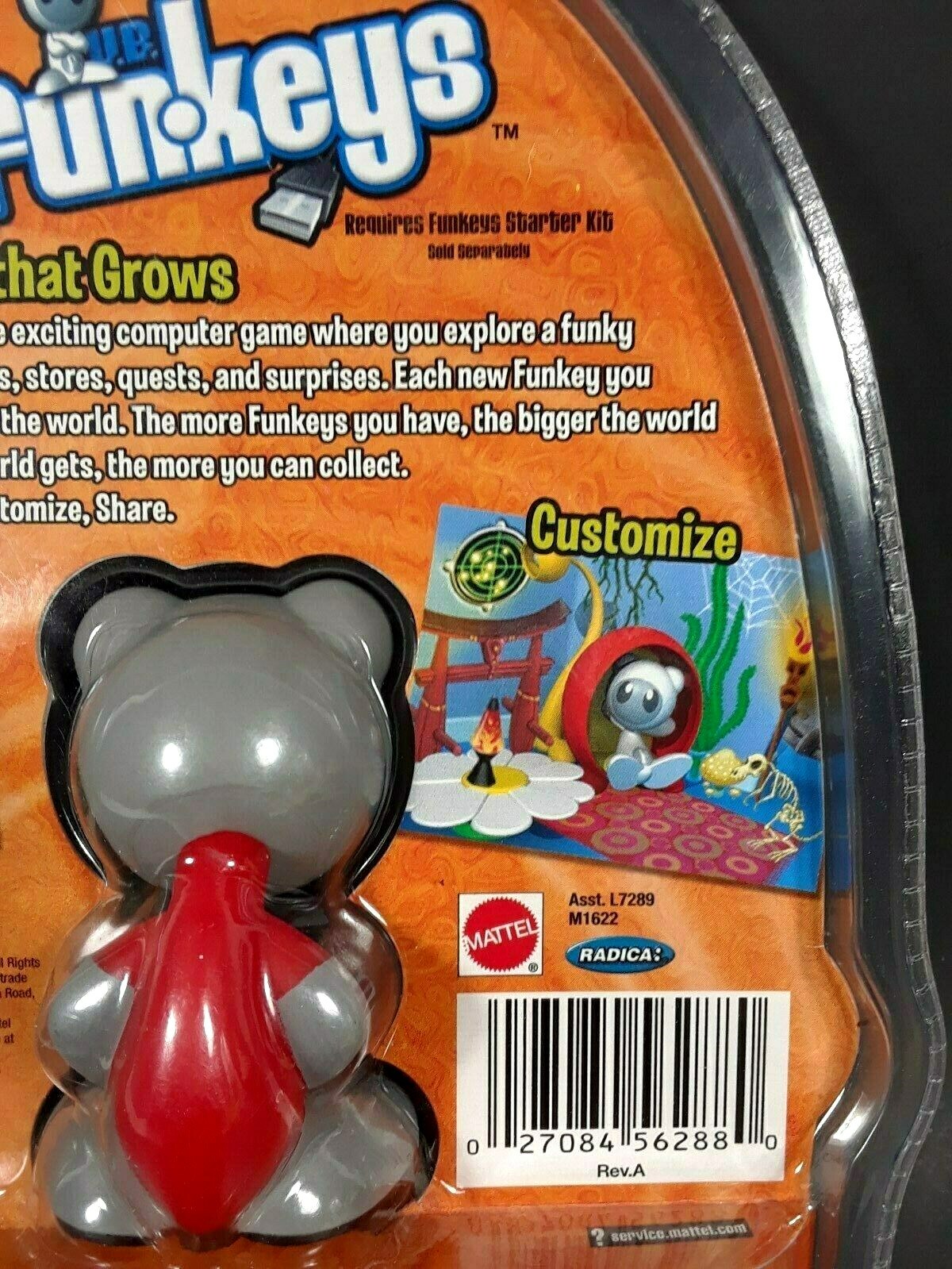 UB Funkeys Radica 2007 Mattel Funkeys Scratch Unopened M1622 for sale ...