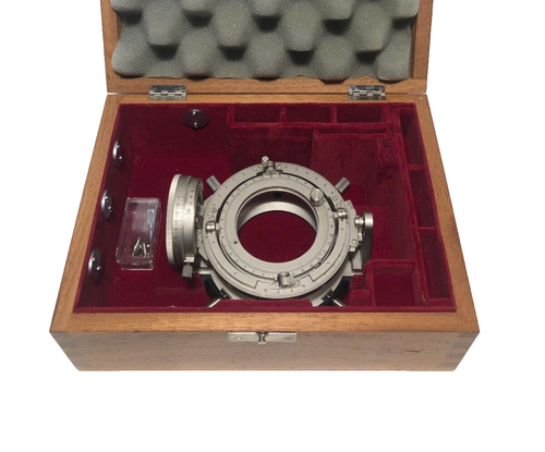 Ernst Leitz Wetzlar Universal Rotary Stage 4 Axis UT-4 w/ Case For ...