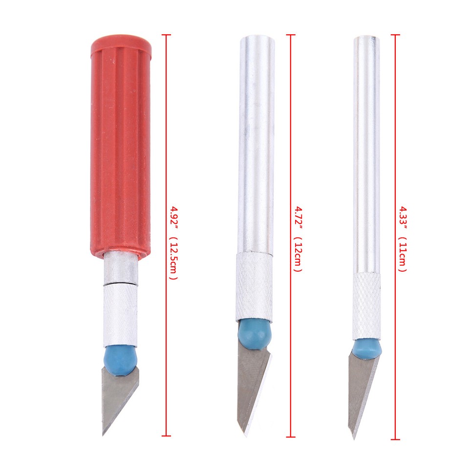 Precision Knife Set Razor Blade Cutting Tool Kit Art Craft Hobby Knife ...