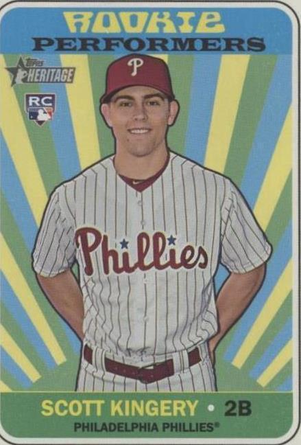 2018 Topps Heritage High Number - Rookie Performers Scott Kingery #RP ...