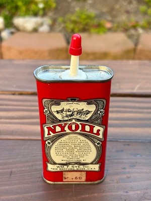 Nyoil Household Oil (UD1-8) Handy Oil Can (JSF6) William F Nye | eBay
