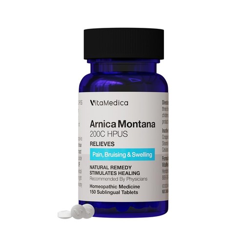 Arnica Montana 200C Rapid Dissolve Tablets for Natural Pain, Bruising ...