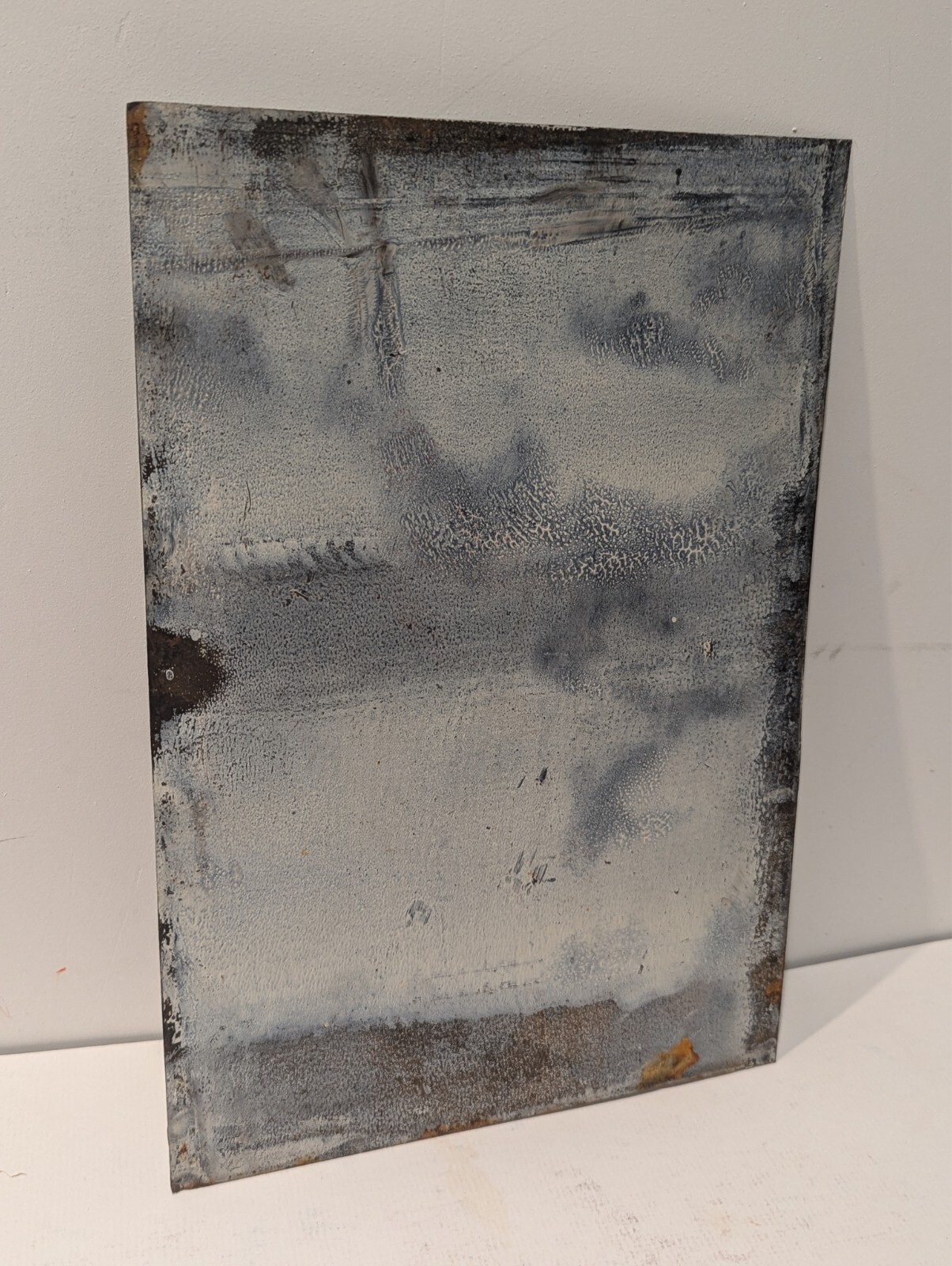 RARE USSR- Plate Sign -DANGER SKULL - Board Metal -Skeleton Soviet ...