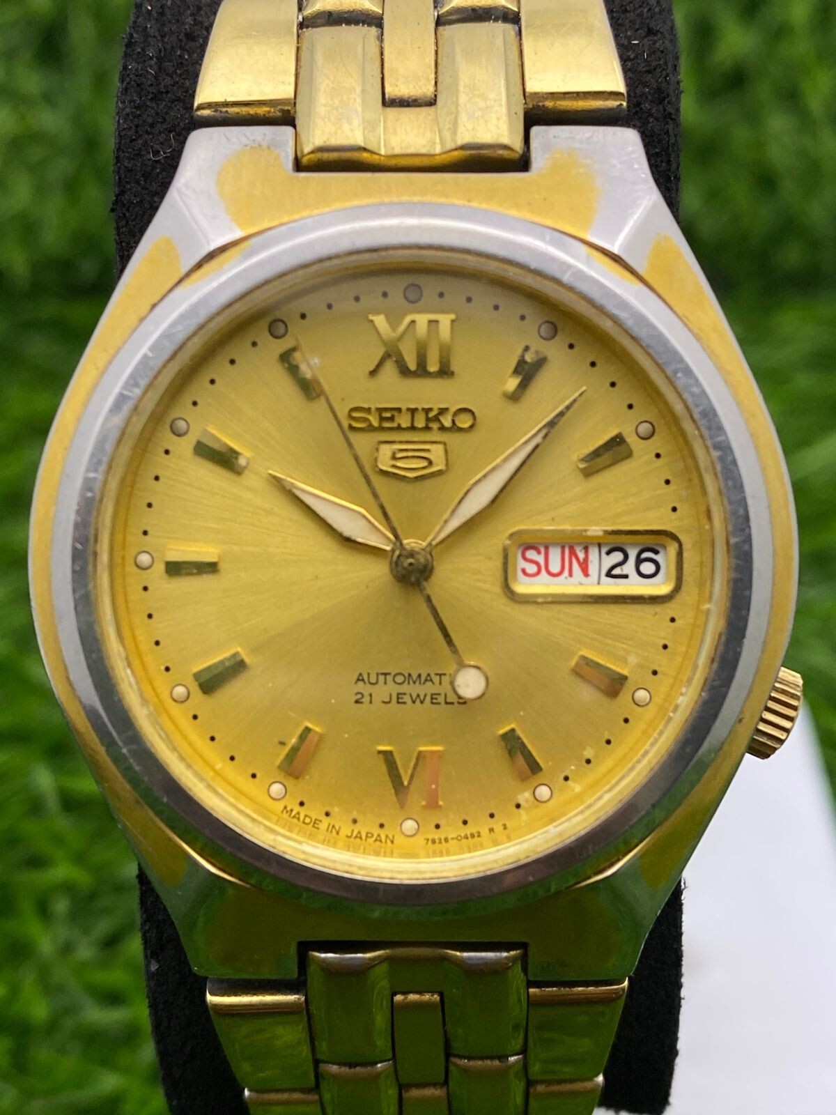 Vintage Seiko 5 21 Jewels Automatic 7S26-01T0 Watch J… - Gem