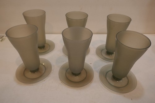 Vintage Tupperware Set Of 6. 754 Smoky Gray Dessert Parfait Pudding ...