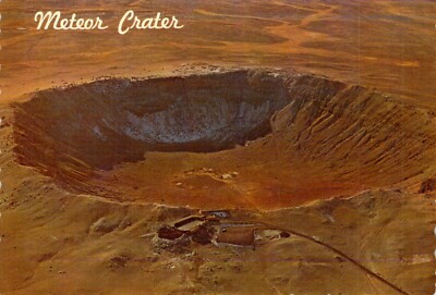 The Great Meteor Crater, Northern Arizona VTG Postcard M17 | eBay