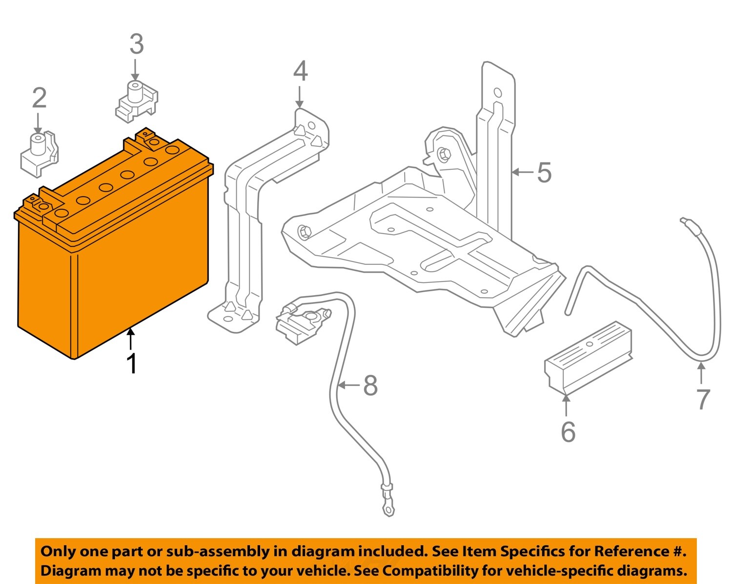 BMW 61217635788 Genuine OEM Battery for sale online | eBay