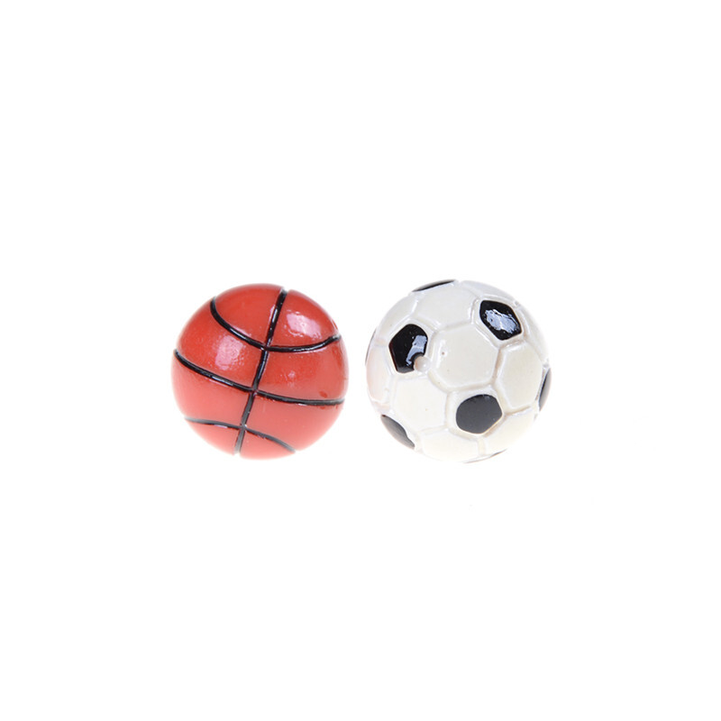 1:6/1:12Dollhouse Miniature Sports Balls Soccer Football and Basketball ...