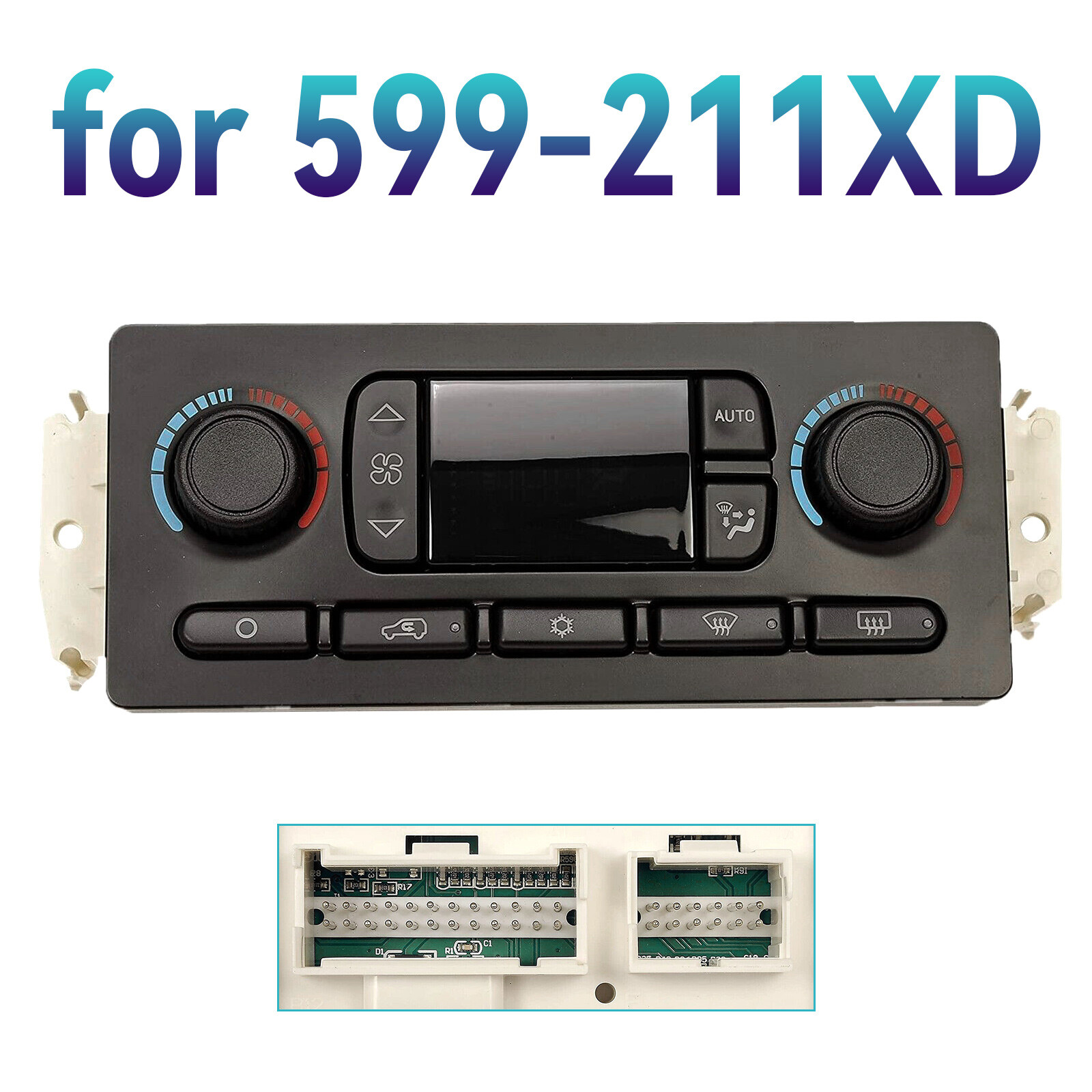 Heater Climate Control Module 599-211XD For Chevy GMC Sierra Cadillac ...