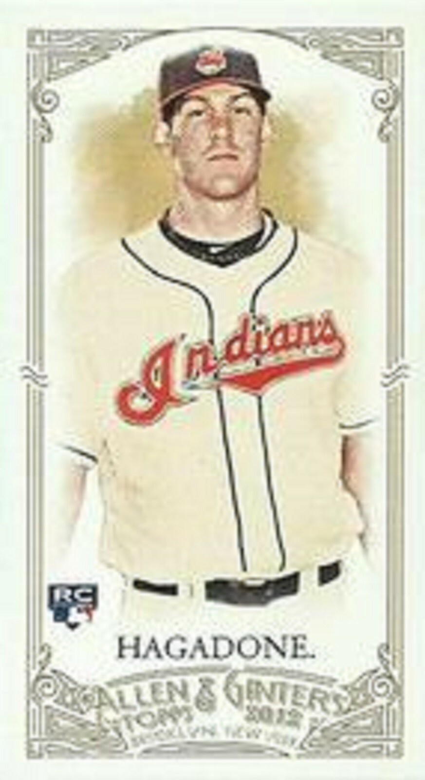2012 Topps Allen and Ginter Mini A and G Back 143 Nick Hagadone ...