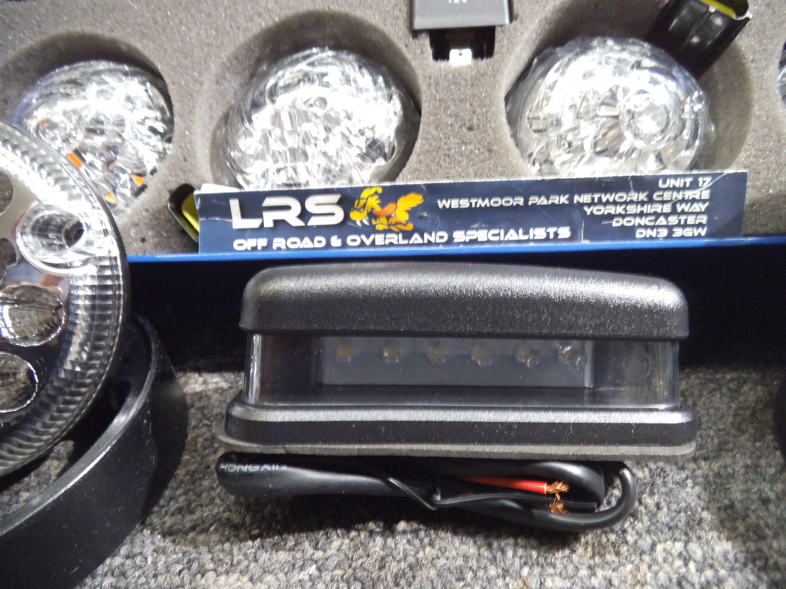 LAND ROVER DEFENDER LED DELUXE CLEAR UPGRADE LAMP LIGHT KIT FOR PUMA ...