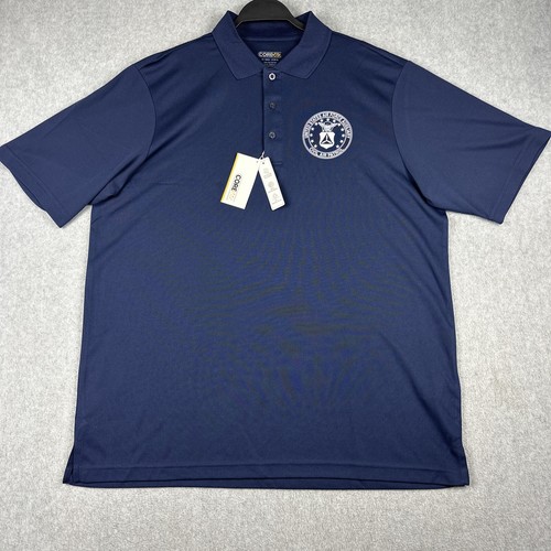 Core 365 Shirt Mens XL Navy Blue Golf Polo US Air Force Performance ...