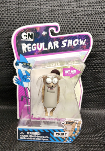 Regular Show Rigby Figure Cartoon Network - Unopened | eBay