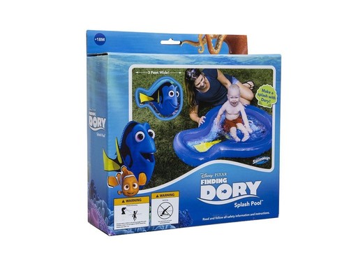 NEW Licensed DISNEY FINDIND DORY SPLASH POOL Inflatable Fun Water Play ...