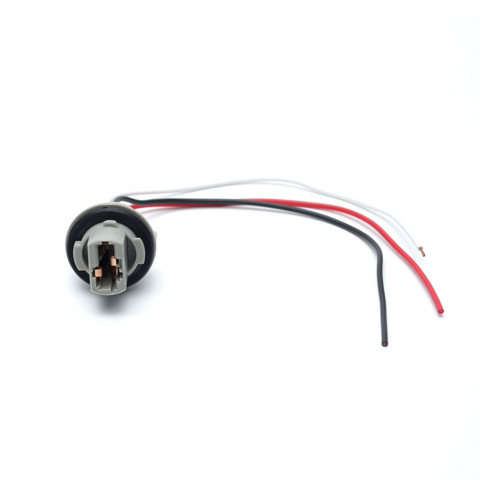 Flosser Pigtail Wire Female 7443 7444 Rear Turn Signal Bulb Light Bulb ...