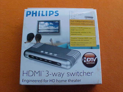 Philips SWS6813T/17 HDMI 3 way Switcher Interface | eBay