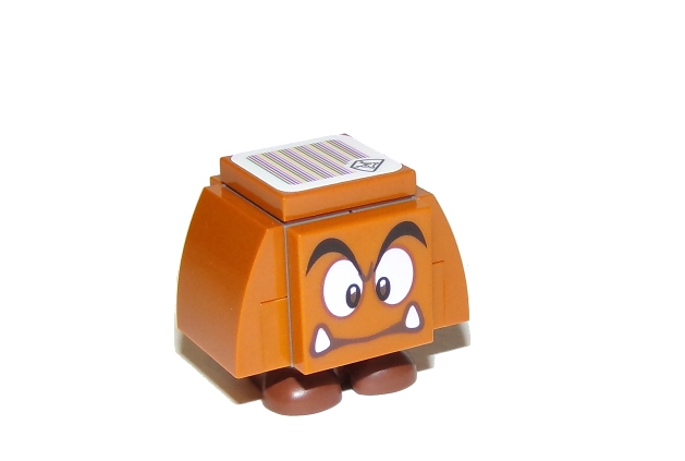 Lego Goomba 71365 Dark Bluish Gray Interior Piece Super Mario ...