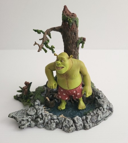 2001 McFarlane Toys Dreamworks Shrek - Swamp Bath Shower - Action ...