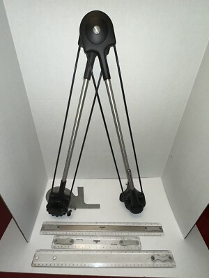 Vintage Vemco Drafting Machine Model 4100 24" Arm 3 Scales Serial ...