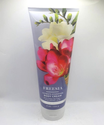 BATH AND BODY WORKS FREESIA BODY CREAM 8 FL OZ | eBay