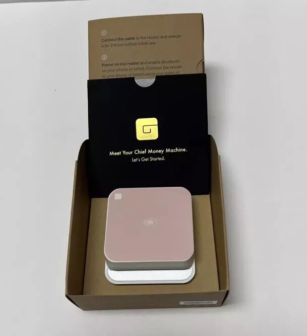 Credit Card Reader Gloss Genius Chief Money Machine Pink Color /Brand ...