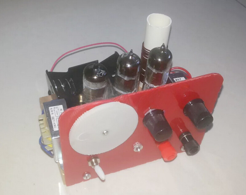 1set Regenerative DC Three Lamp Short Wave Tube Radio Kit CW SSB ...