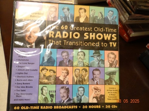The 60 Greatest Old-Time Radio Shows That Transitioned to TV 30 CD Set ...