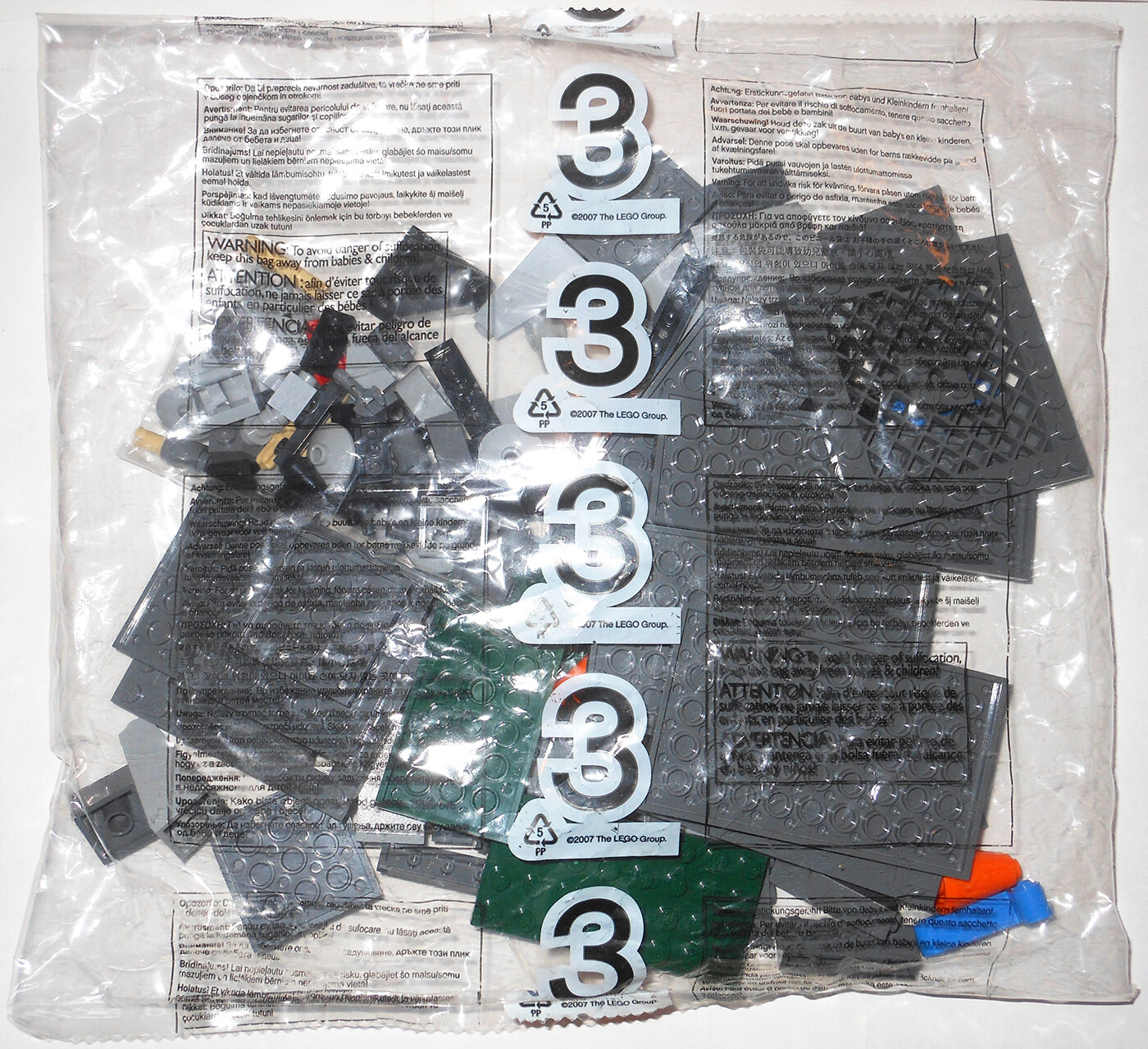LEGO 8038 The Battle of Endor 6 NEW SEALED BAGS (partial set) full ...