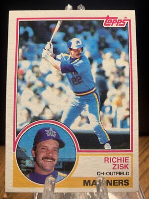 1983 Topps #368 Richie Zisk Seattle Mariners | eBay