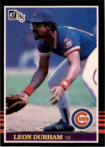 1985 Donruss Leon Durham 102 Baseball Cards #189 | eBay